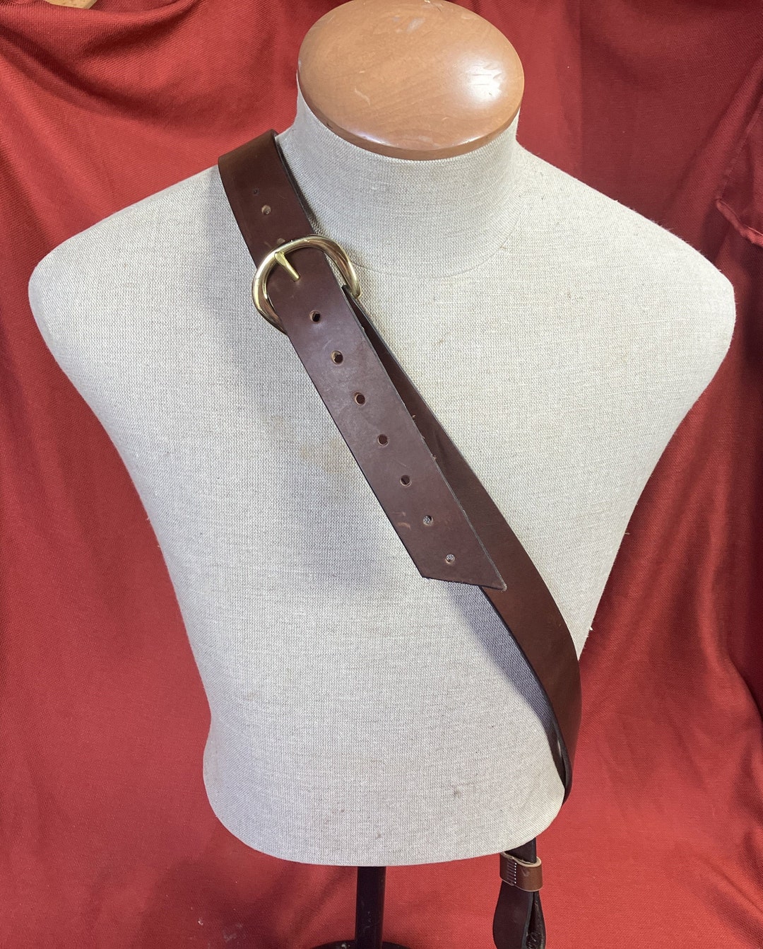 Dark Victory Armory's Superior Top Quality Leather Buckle Baldric - Etsy