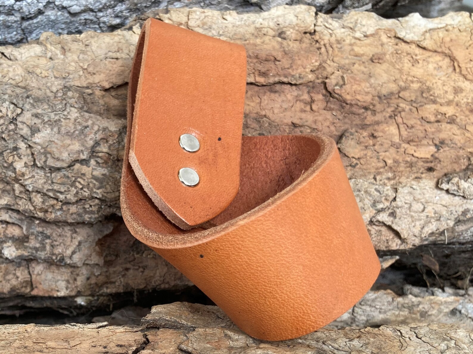 1.5 Wide Chestnut Leather Tomahawk Frog Hanger Hatchet | Etsy