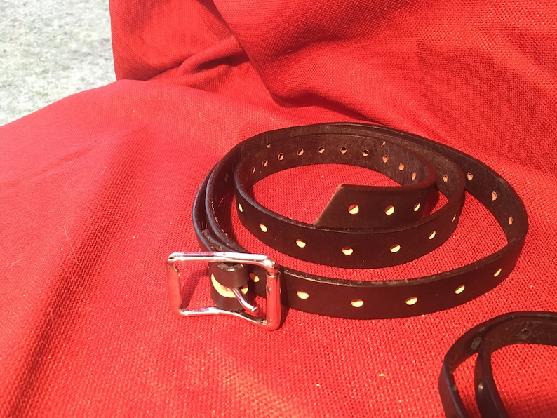 Leather Cross Body Strap Harness Kit for Pauldron Armor - SCA Armored ...