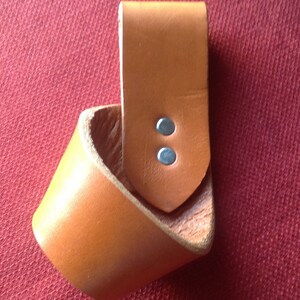 1.5 Wide Chestnut Leather Tomahawk Frog Hanger Hatchet | Etsy