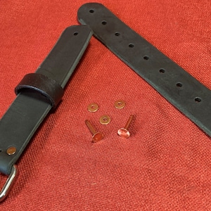Leather Shield Strapping Kit for SCA Armored Rattan Combat - Medieval ...