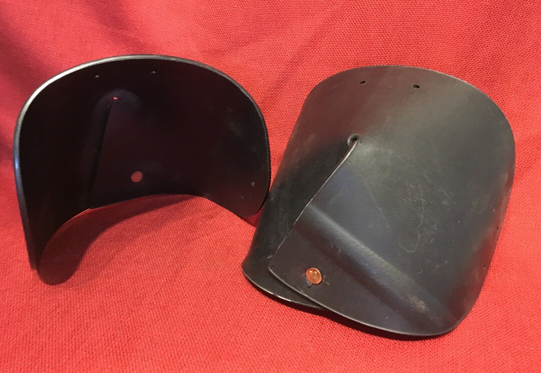 Rugged HDPE Knee or Elbow Cops for SCA Rattan Combat Armored LARP Faire ...