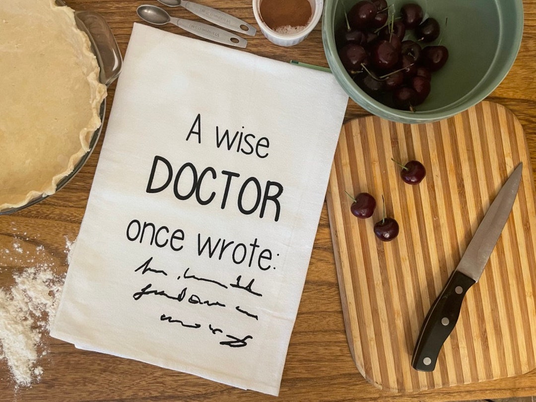 A Wise Doctor Once Wrote (indecipherable Penmanship) Funny Screen ...