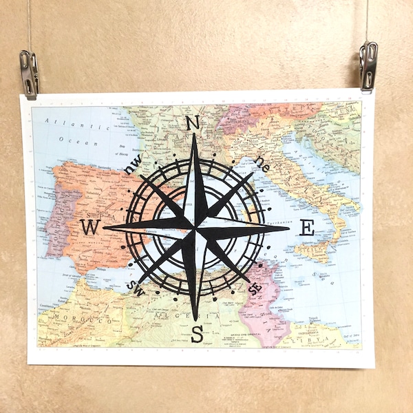 Compass Atlas - Etsy