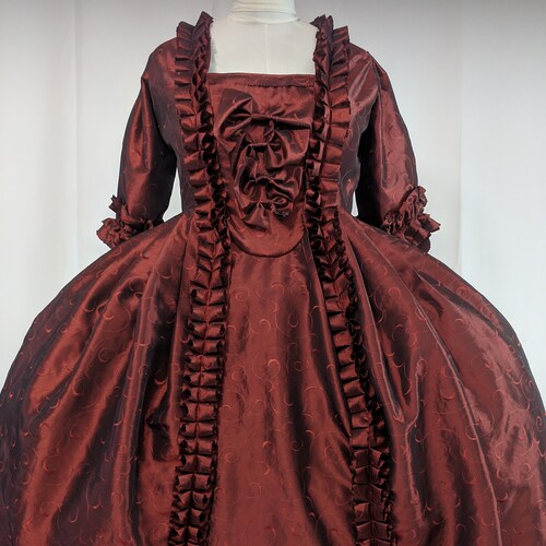 Robe a La Francaise 18th Century Costume Reenactment | Etsy