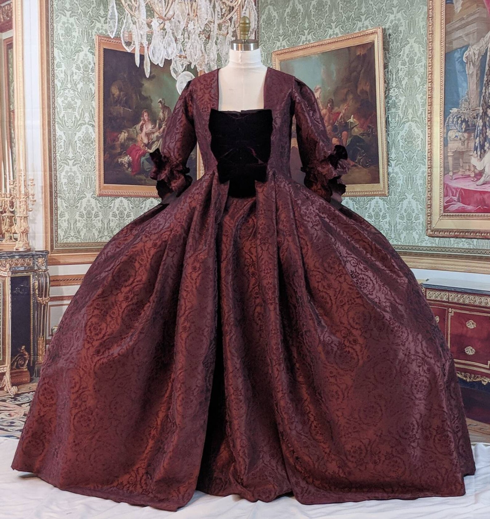 18th Century Colonial Rococo Baroque Georgian Marie Antoinette French ...
