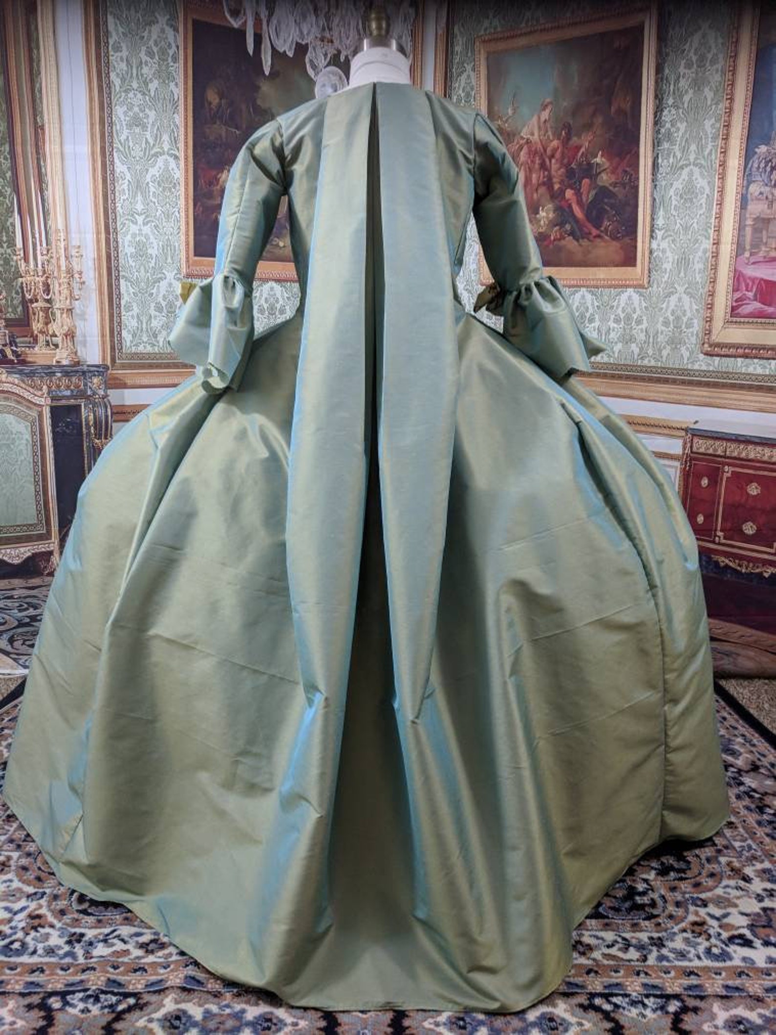18th Century Colonial Rococo Baroque Georgian Marie Antoinette French ...