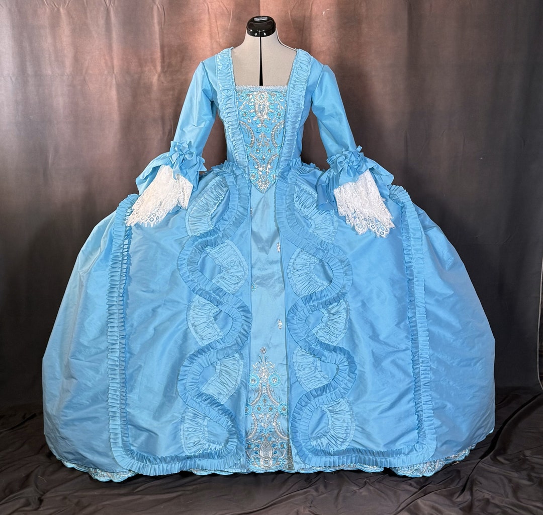 Made-to-order 18th Century Colonial Rococo Baroque Georgian Marie ...