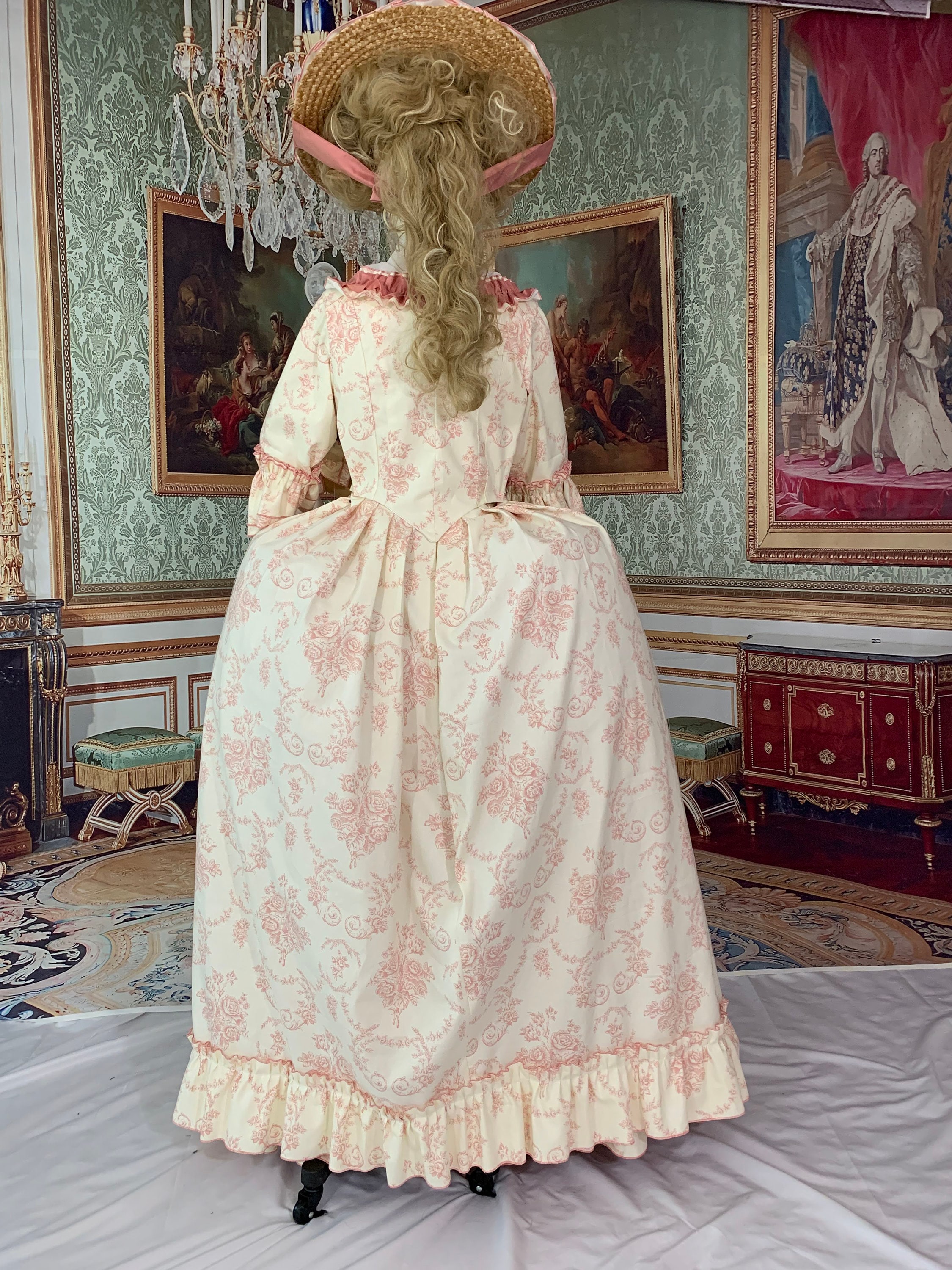 18th Century Colonial Rococo Baroque Georgian Marie