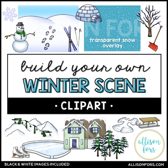 Build Your Own Winter Scene | Etsy