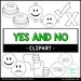 Yes and No Clip Art - Etsy
