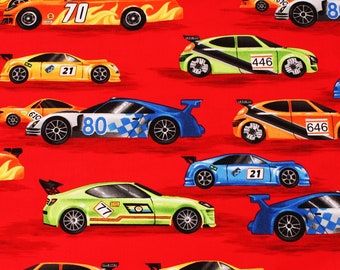 Race car fabric | Etsy