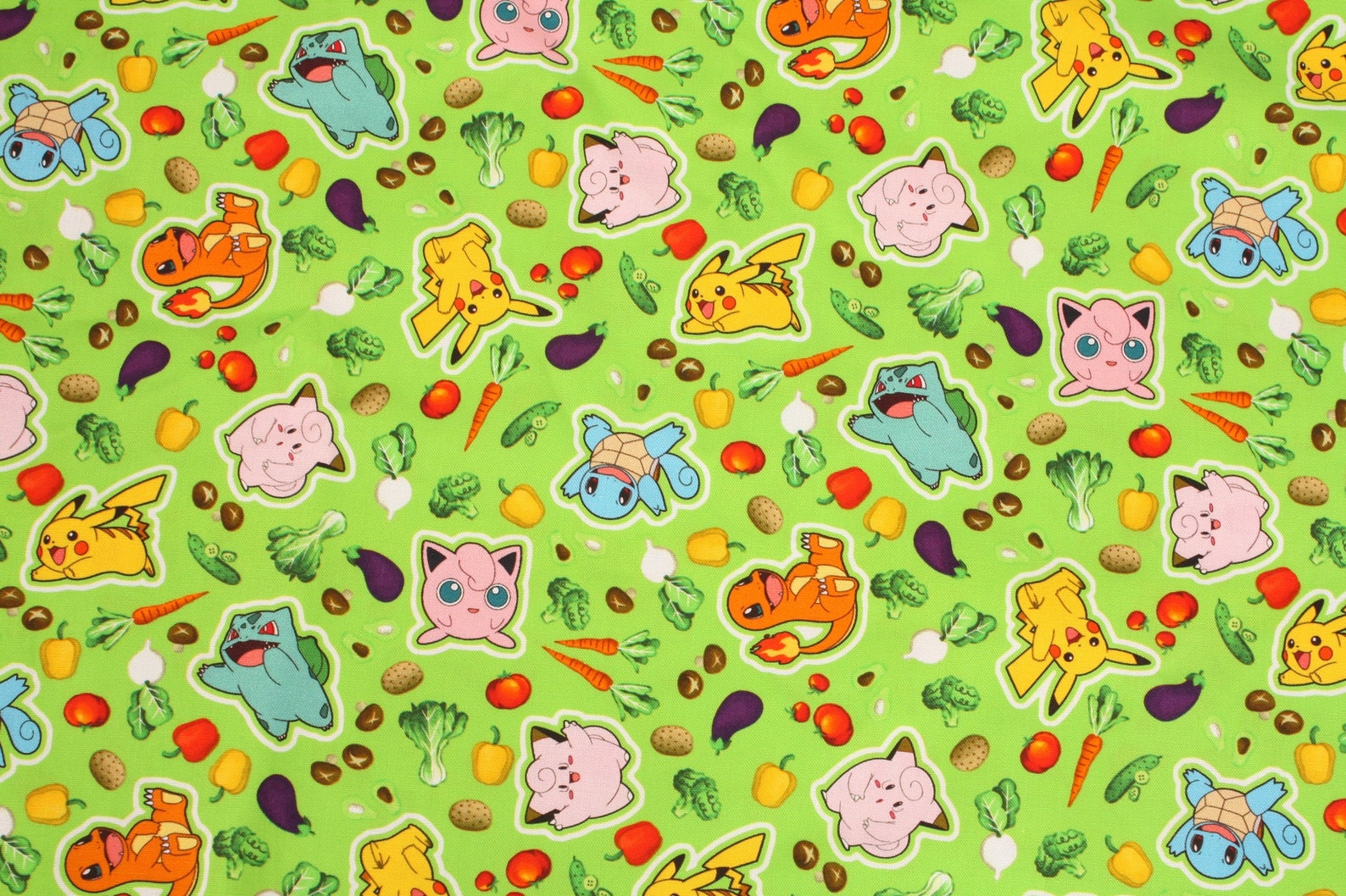 Vegetables Pocket Monster Pokemon Pikachu Squirtle Bulbasaur - Etsy