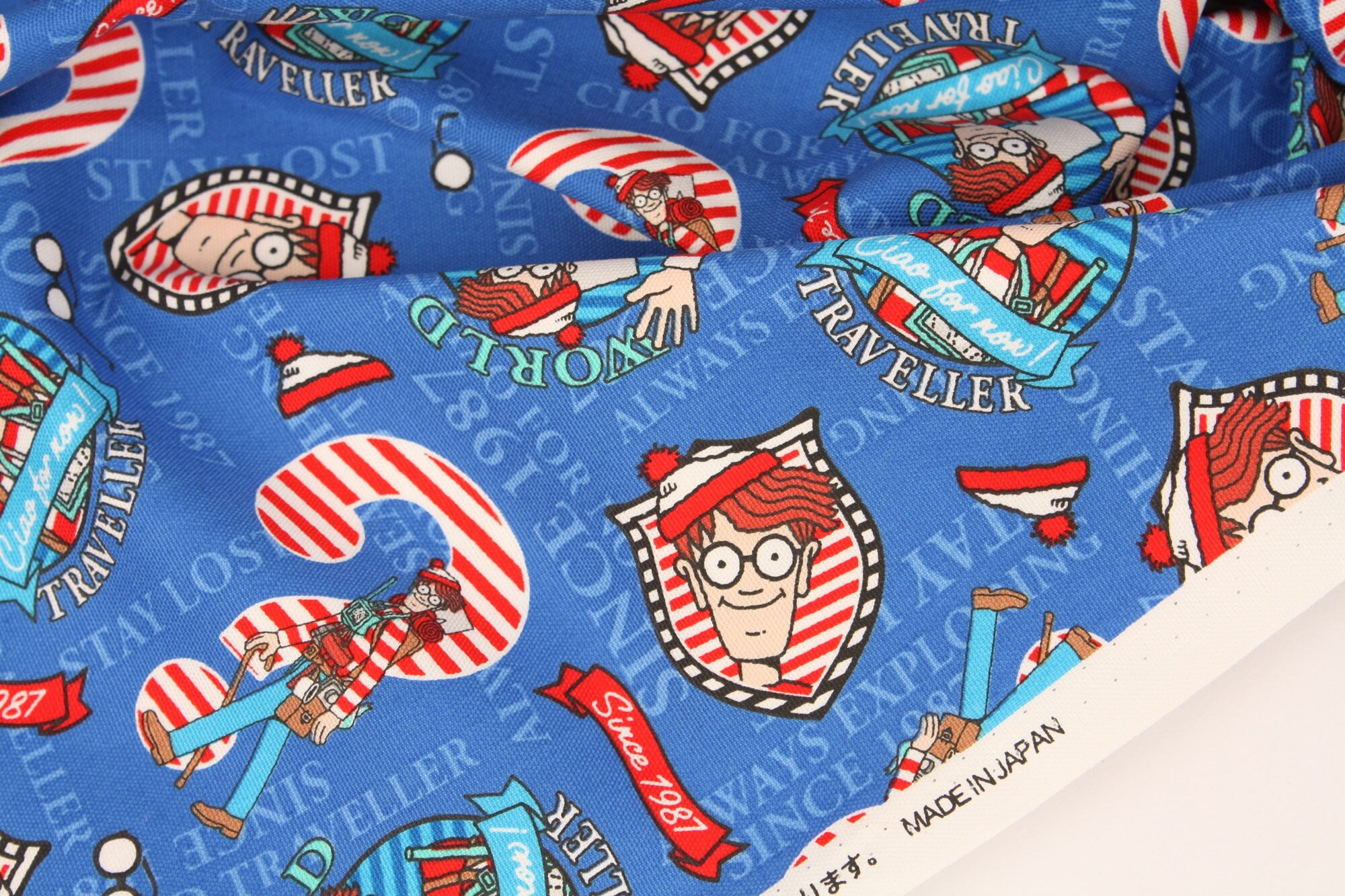 Where's Wally Character Oxford Fabric Made in Japan by the - Etsy Australia