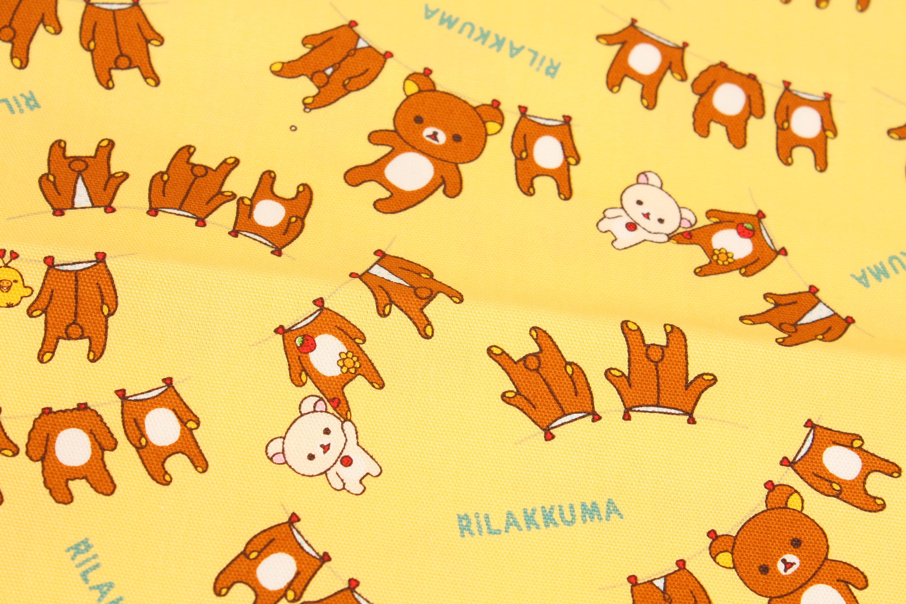 Rilakkuma Character Fabric Made in Japan by the Half Yard - Etsy