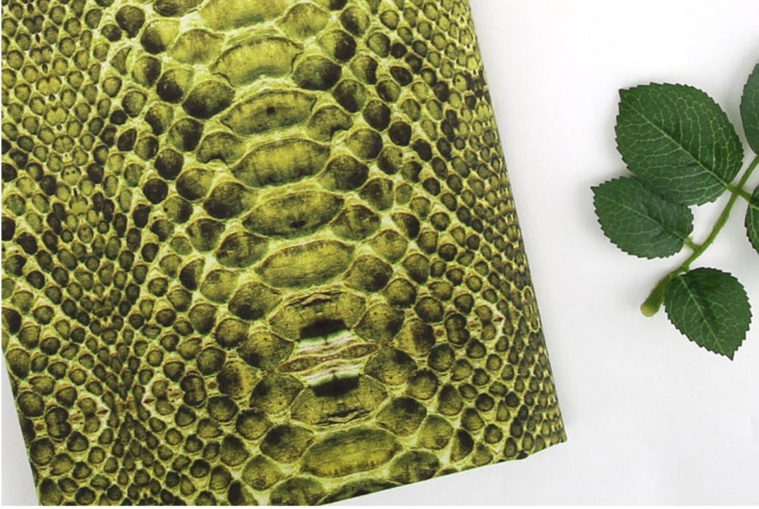 Snake Skin Patterned Fabric, Digital Textile Printing Made in Korea ...