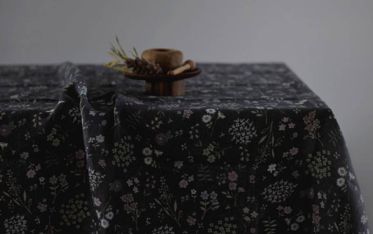 Wild Flower Floral Patterned Fabric Made in Korea by Half Yard | Etsy