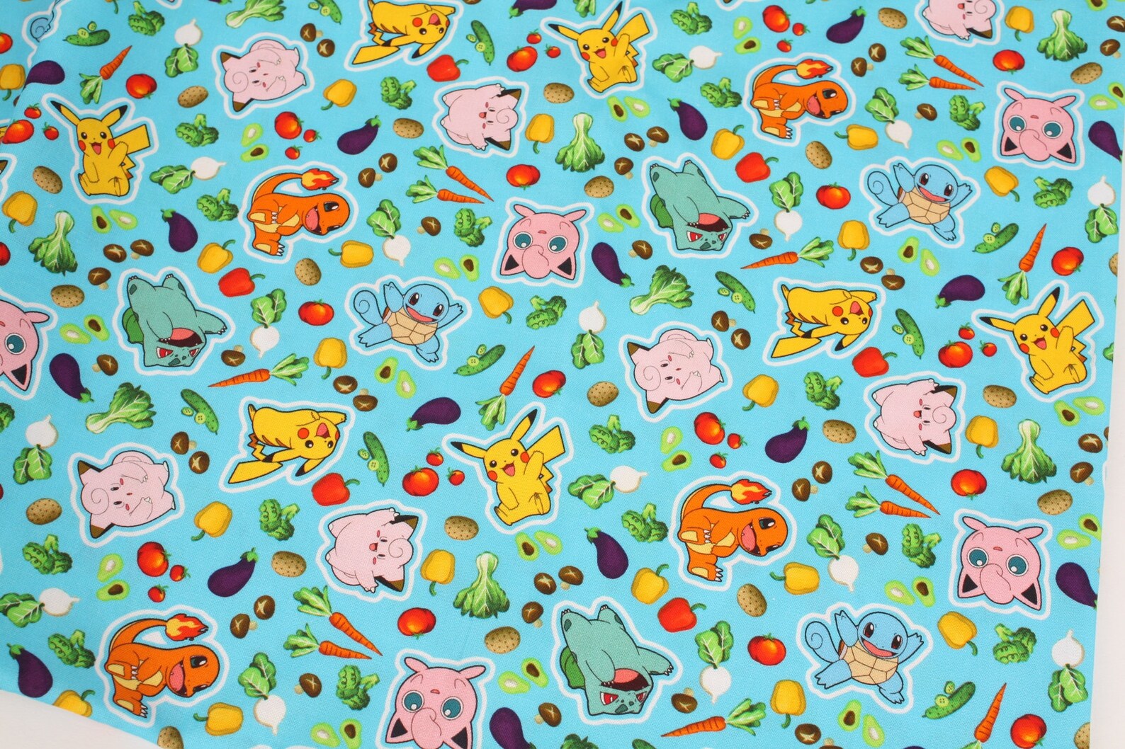 Vegetables Pocket Monster Pokemon Pikachu Squirtle Bulbasaur - Etsy