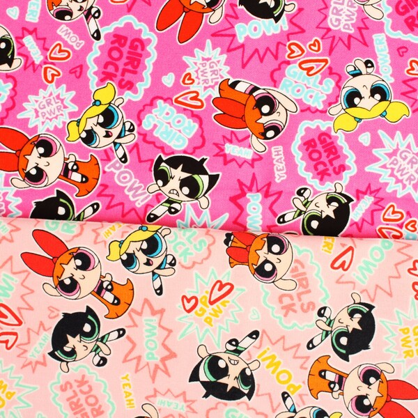 Powerpuff Girls Fabric - Etsy