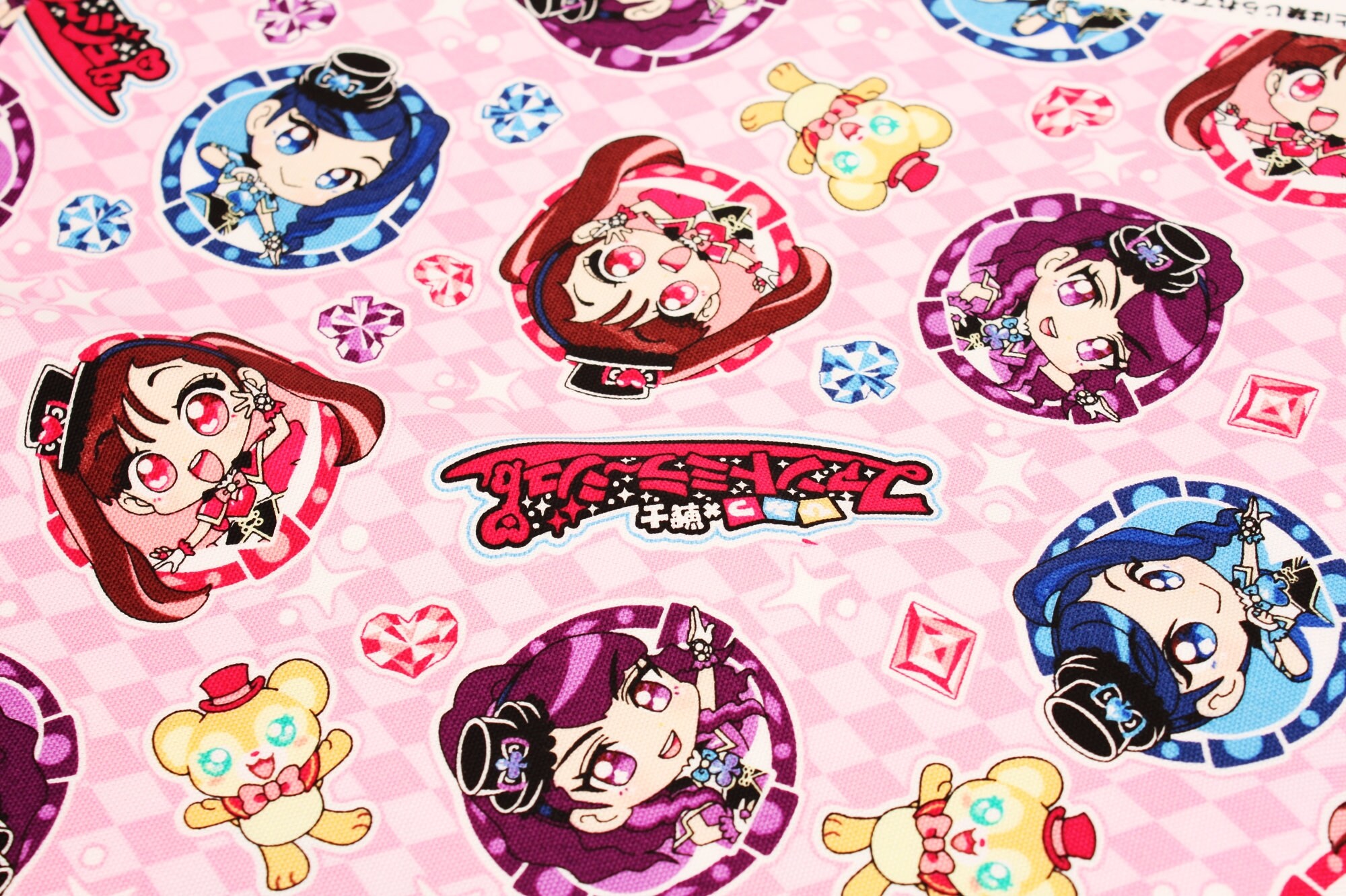 Secret Heroine Phantomirage Character Fabric made in Japan | Etsy