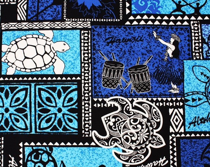 Hawaiian Design Aloha Fabric Canvas / Half Yard 45cm X 148cm - Etsy