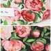 Peony Flowers Patterned Fabric Made in Korea by the Half Yard - Etsy