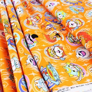 Yokai Watch Character Fabric Made in Japan by Half Yard - Etsy