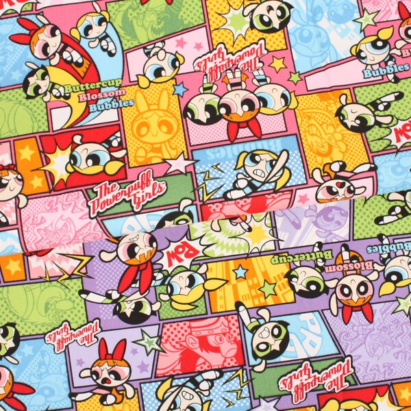 Powerpuff Girls Fabric - Etsy