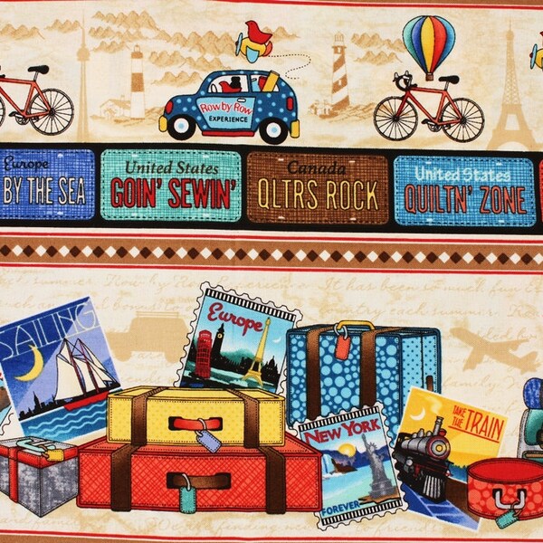 Travel Fabric - Etsy