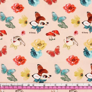 Disney Bambi Thumper Face Printed in Korea by the Half Yard - Etsy