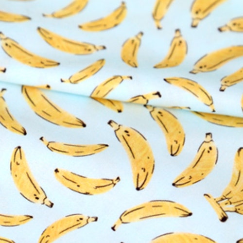 Banana Pattern Fabric