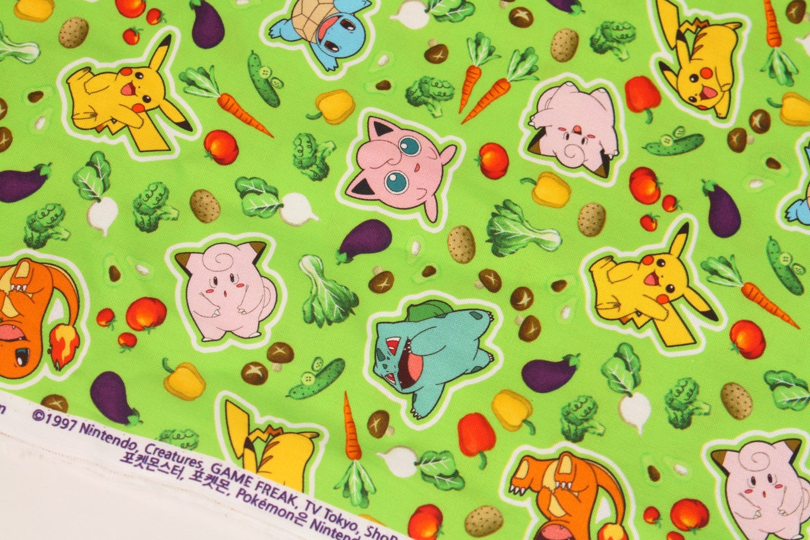 Vegetables Pocket Monster Pokemon Pikachu Squirtle Bulbasaur | Etsy