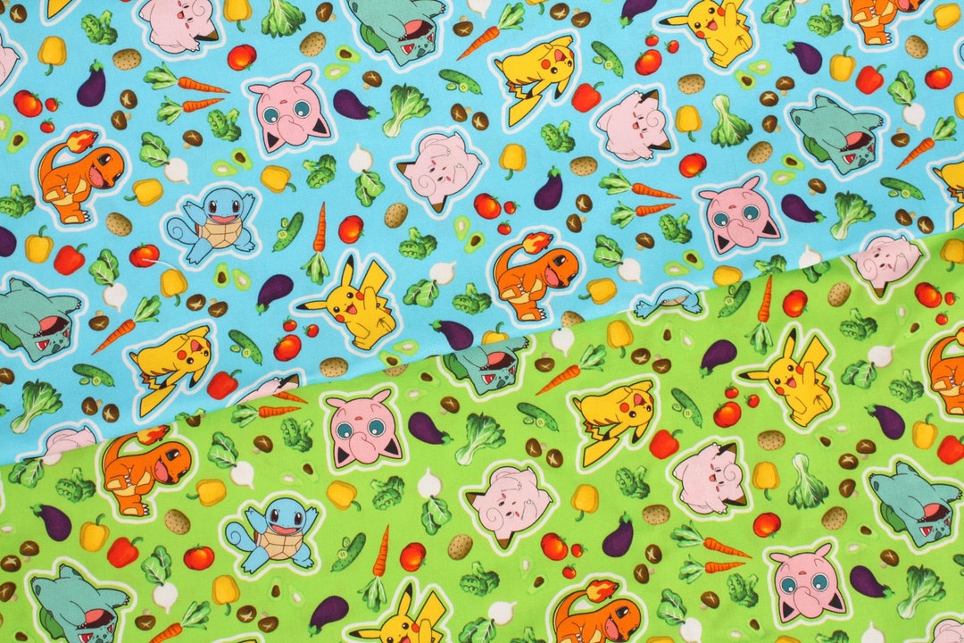 Vegetables Pocket Monster Pokemon Pikachu Squirtle Bulbasaur - Etsy