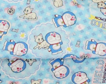 Doraemon Character Fabric Made in Korea / Half Yard - Etsy
