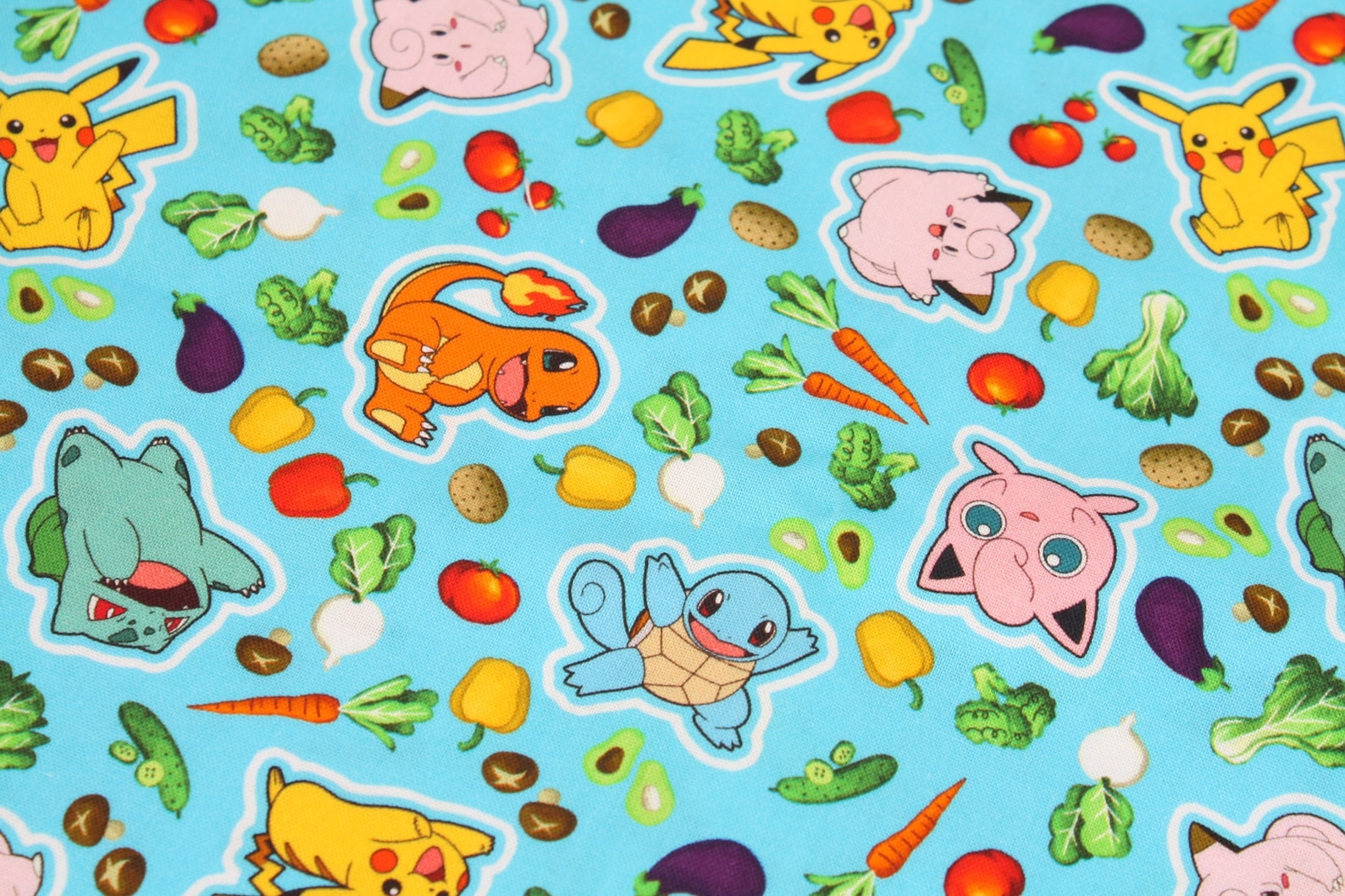 Vegetables Pocket Monster Pokemon Pikachu Squirtle Bulbasaur - Etsy