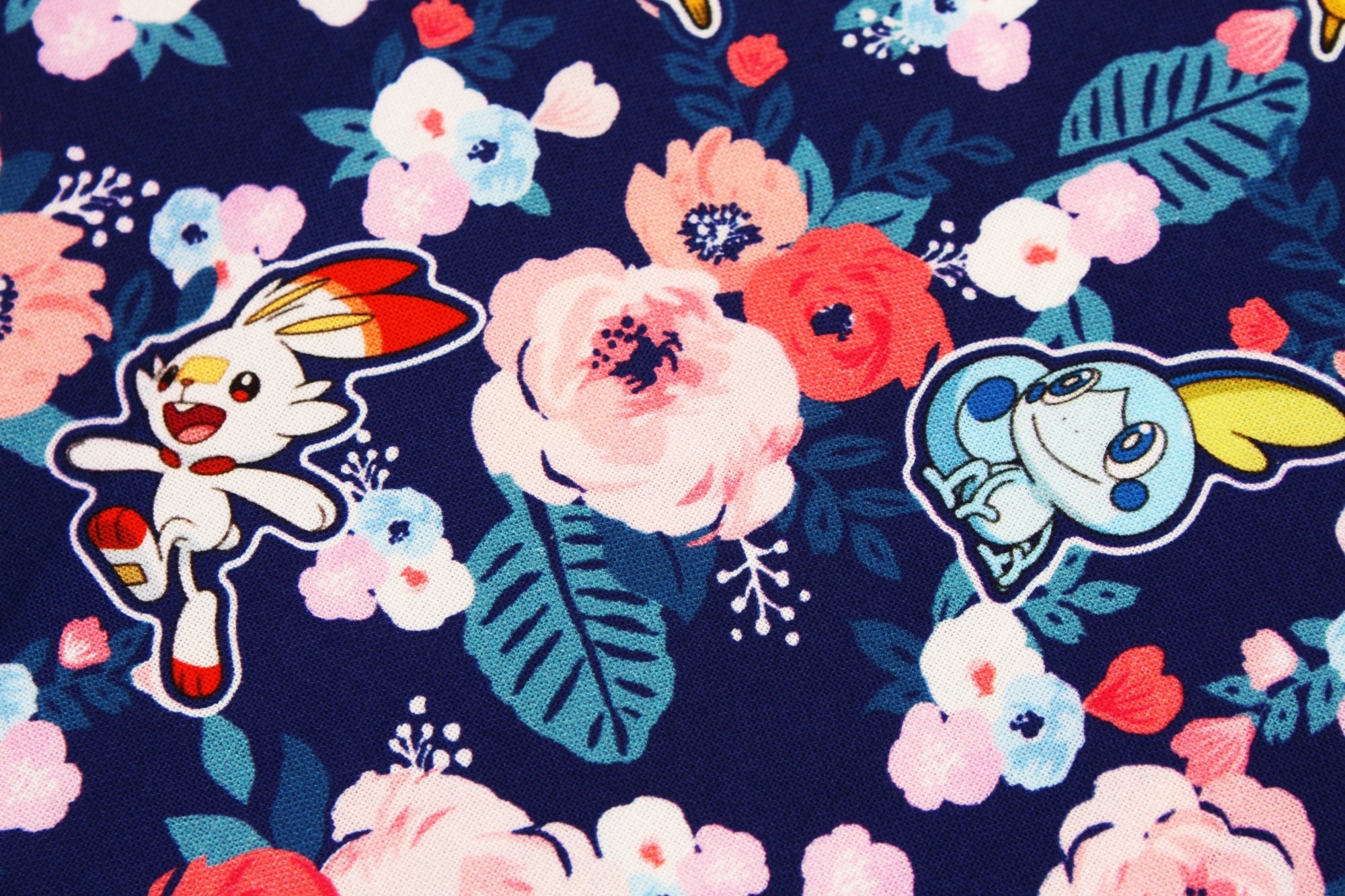 Pocket Monster Pokemon Rose Flowers Pikachu Grookey Sobble | Etsy