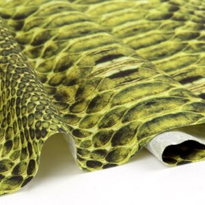 Snake Skin Patterned Fabric, Digital Textile Printing Made in Korea ...