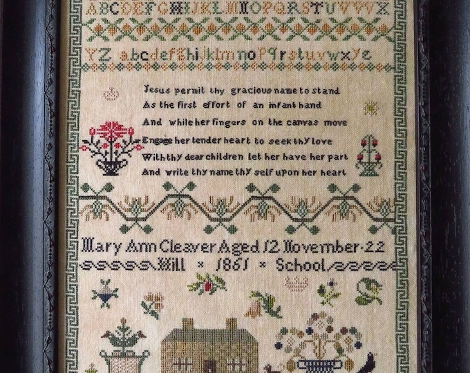 The Ann Almy Sampler - Etsy