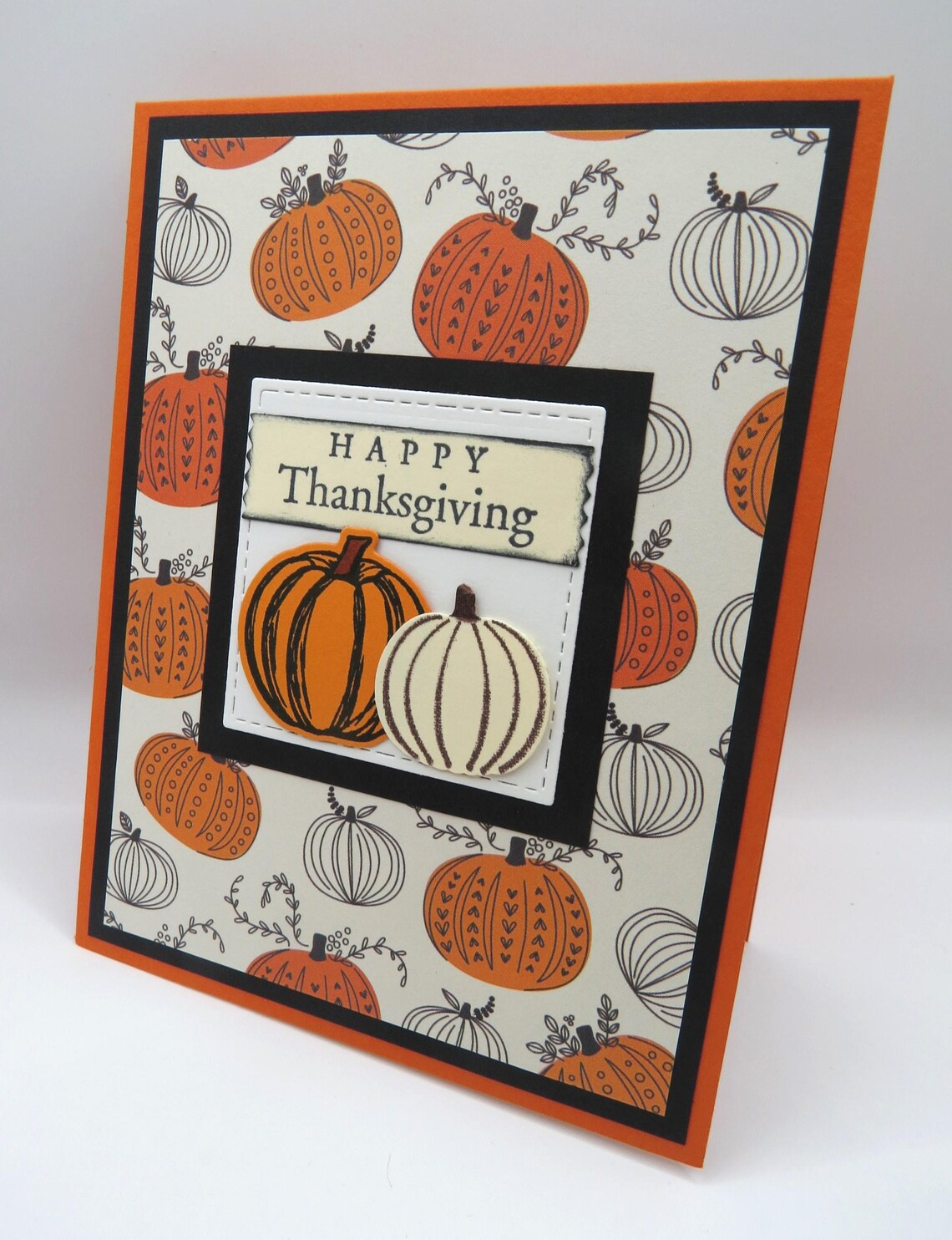 Handmade Thanksgiving Card Kit 6 Cards, Fall or Thanksgiving, Fall ...
