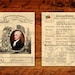 Alexander Hamilton Heritage Trading Card | 2.75" X 3.75" American ...