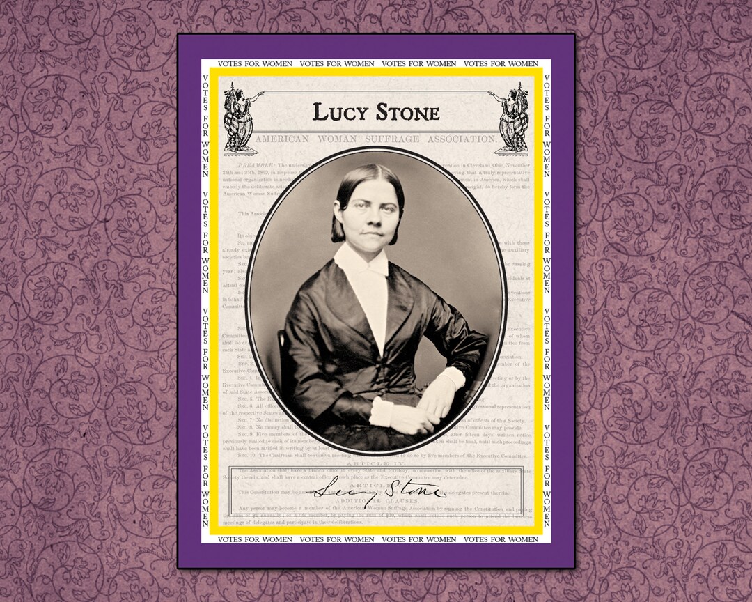 Lucy Stone Heritage Trading Card Suffrage Movement Suffragist ...