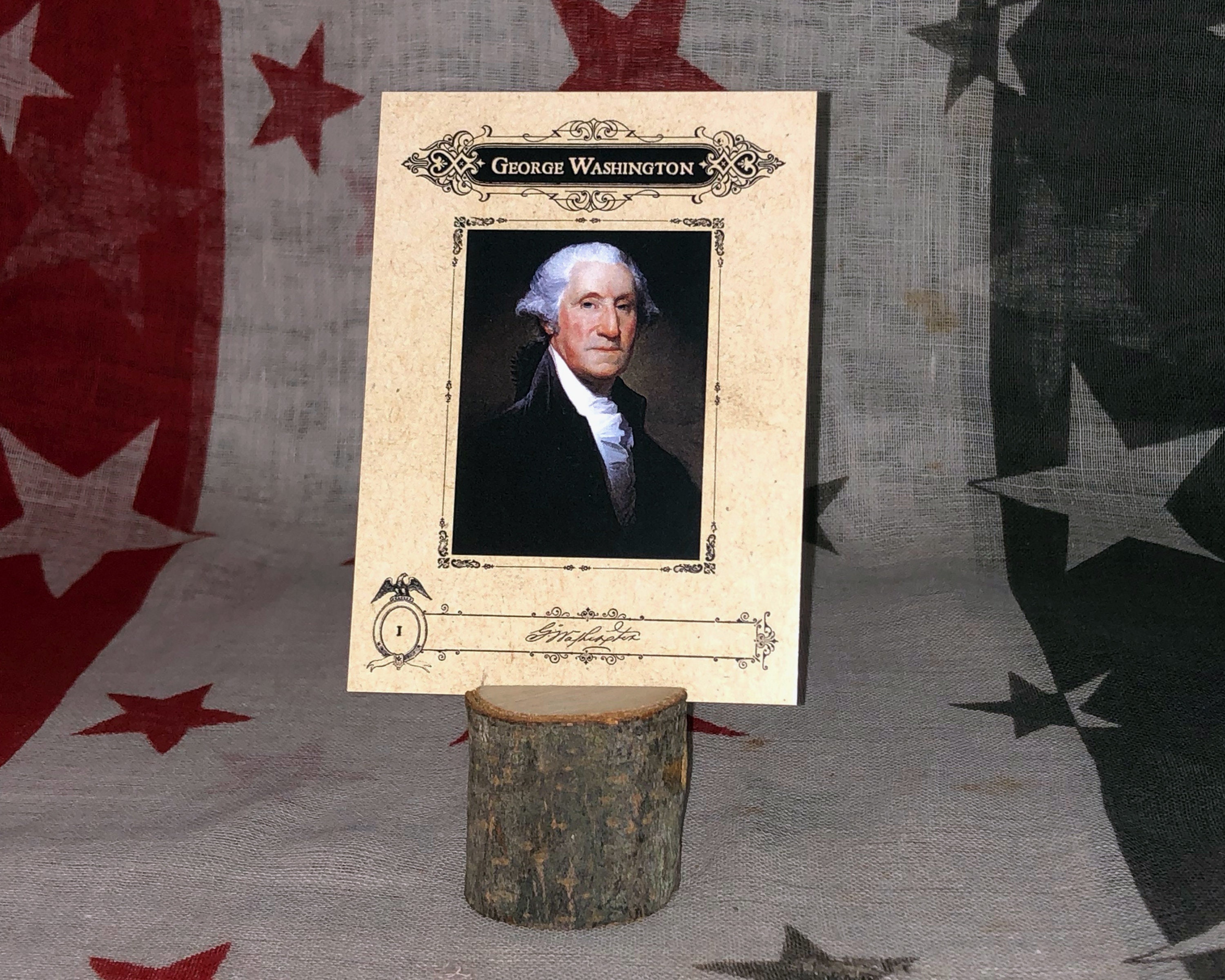 George Washington Heritage Trading Card 2.75" X 3.75" | American ...