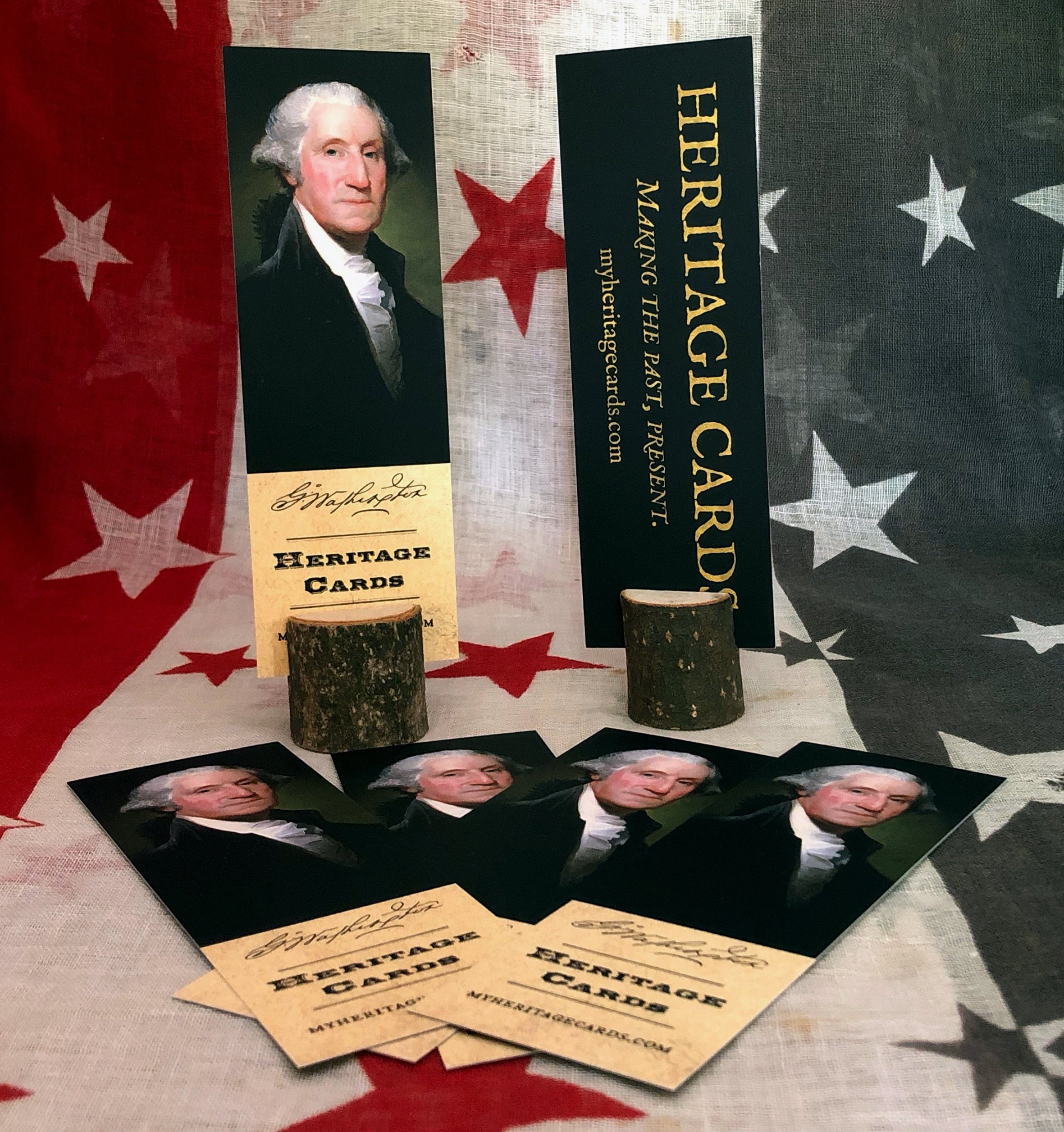 5 George Washington Bookmarks 2 X 6 Soft Touch Heritage Cards - Etsy