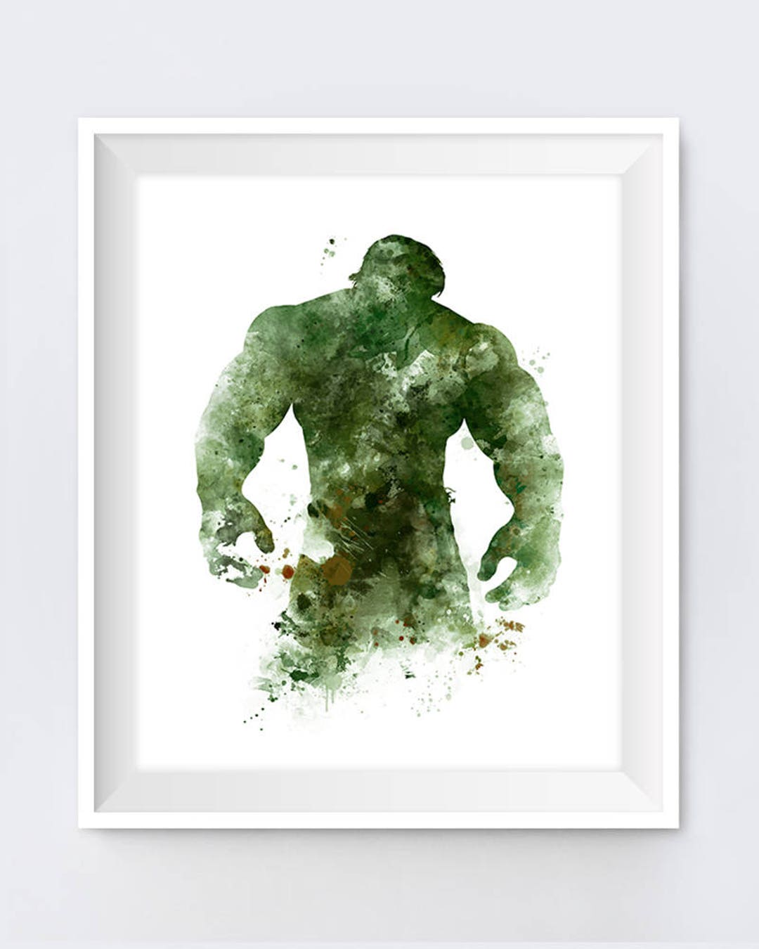 Hulk Print, Hulk Poster, Art Print, Superhero, Avengers, Marvel, Home ...