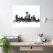 Seattle Print, Seattle Skyline, Black and White, Wall Art Print ...