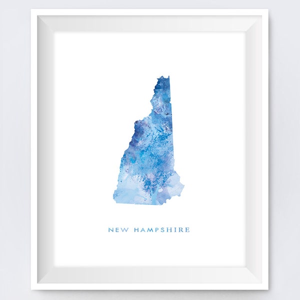 Watercolor Map - Etsy