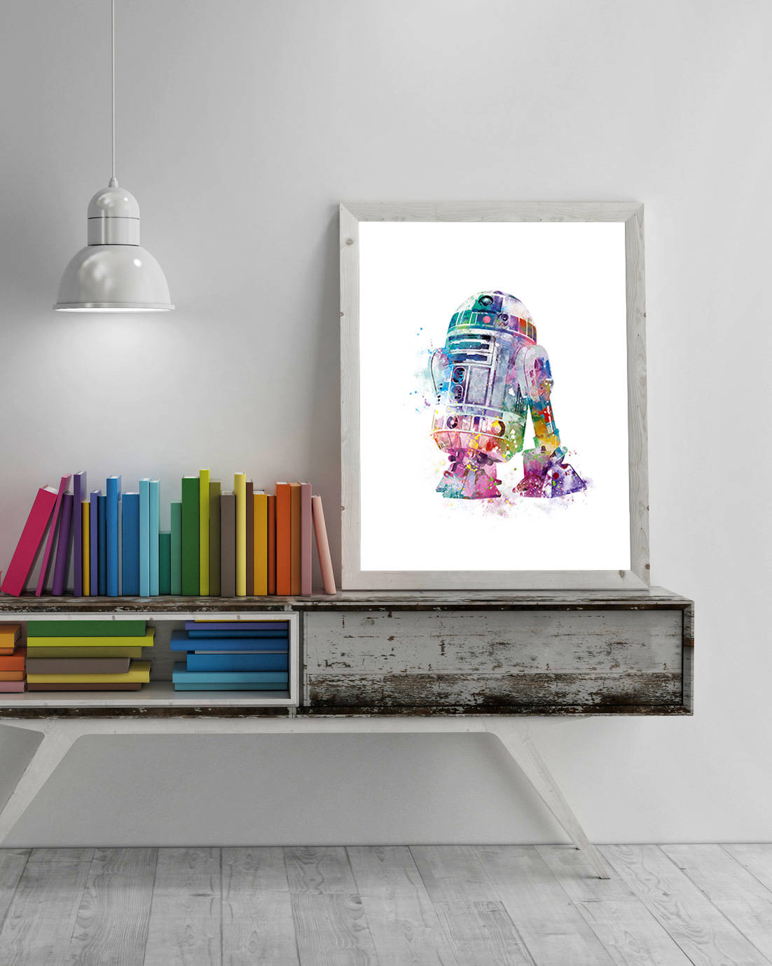 R2D2 Watercolor Art Print R2D2 Poster Star Wars Print Movie - Etsy Canada