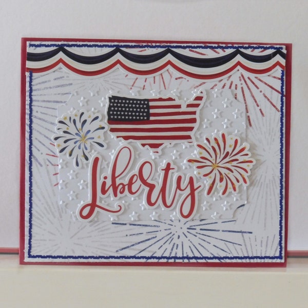 Handmade Patriotic Cards - Etsy
