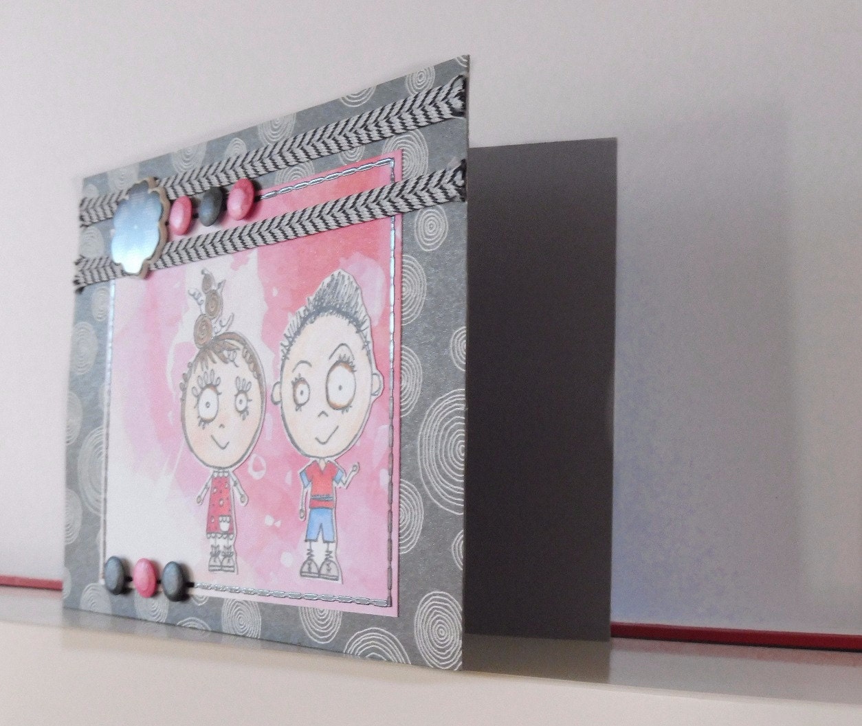 Children Card Weird Card Blank Double Greeting Card Hand - Etsy Singapore