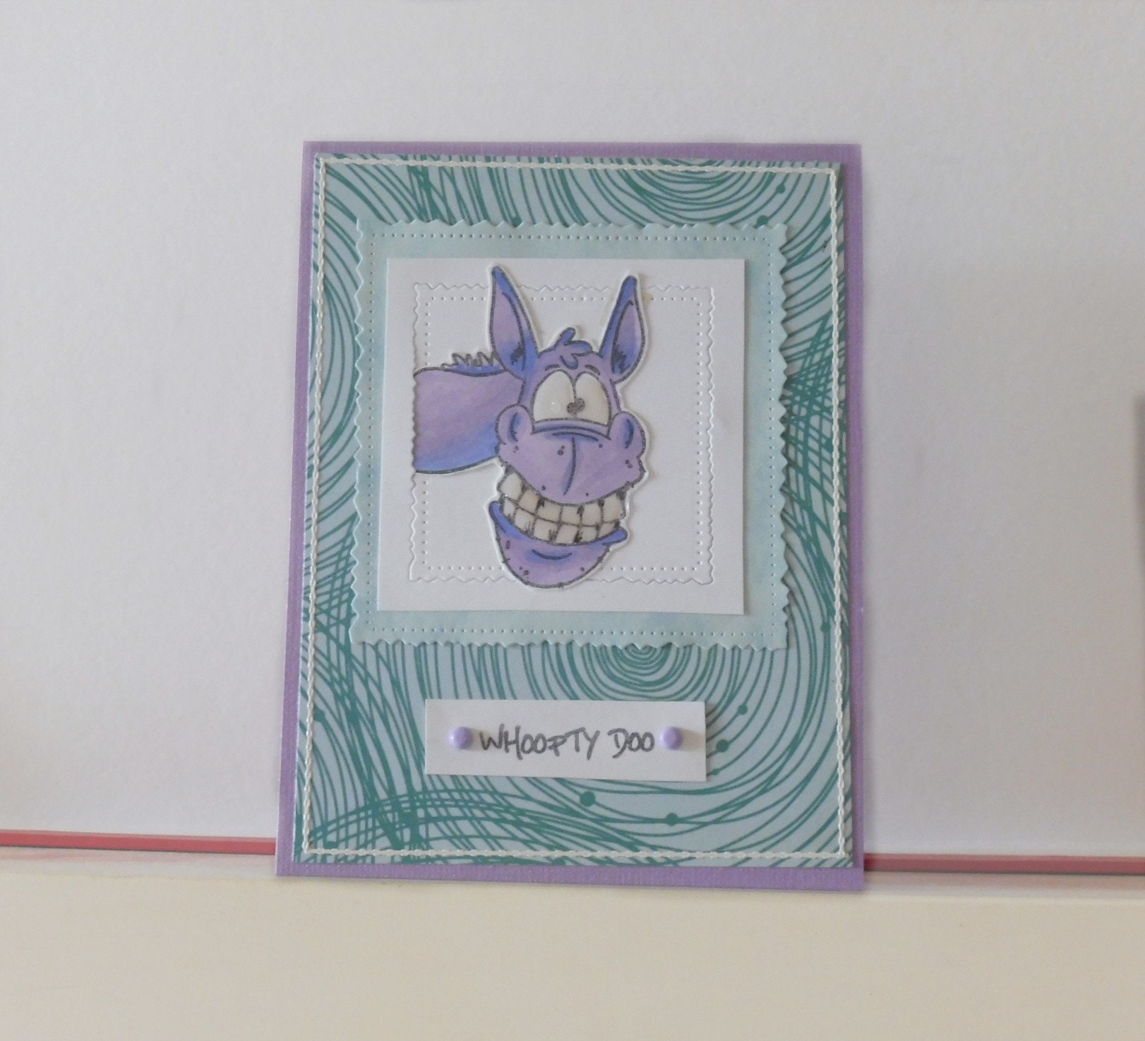 Tarjeta de burro Tarjeta para todas las ocasiones Tarjeta de ...